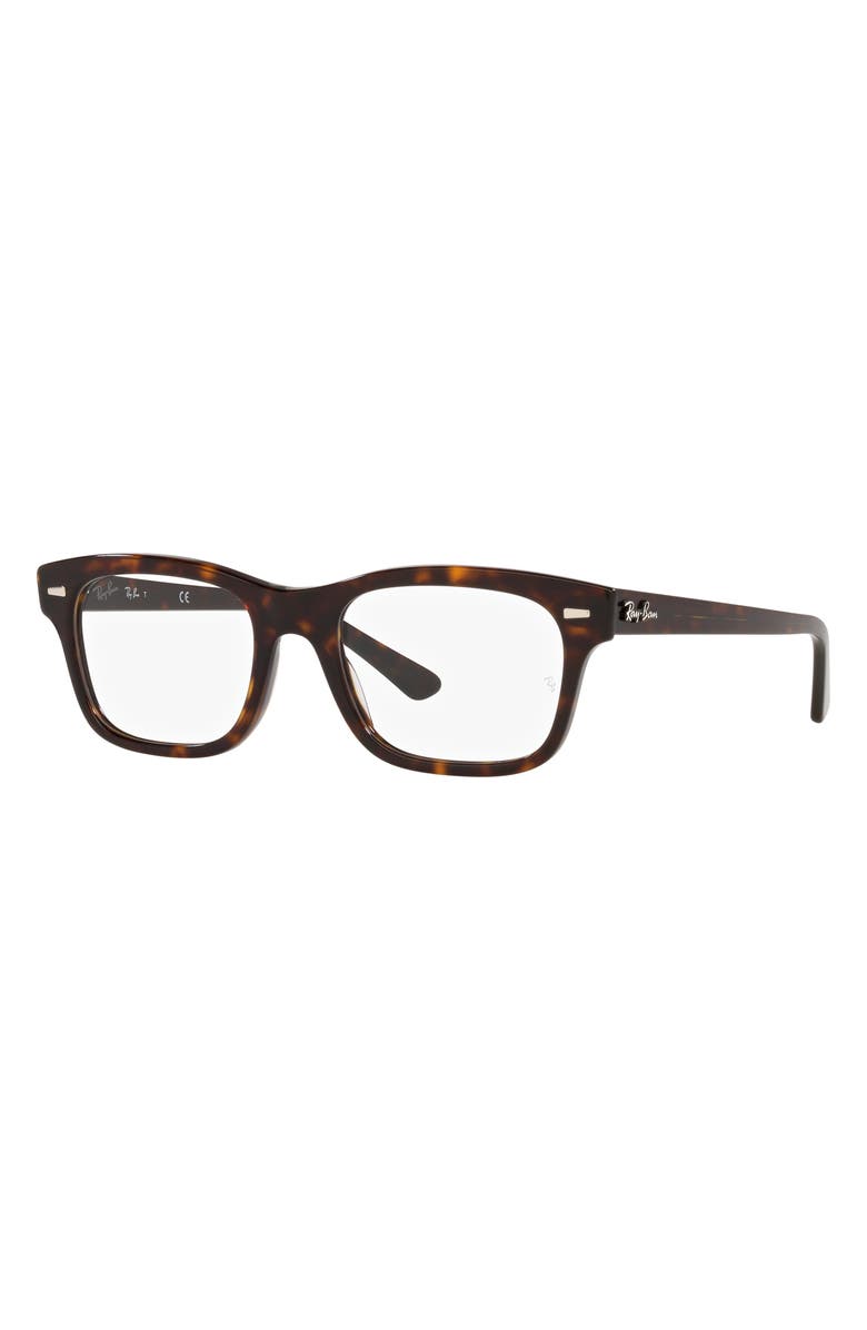 Ray-Ban Mr. Burbank 56mm Rectangular Optical Glasses | Nordstrom