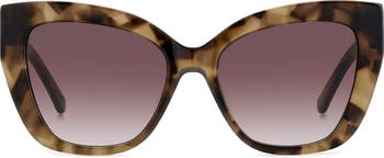 Kate Spade New York bexley 54mm gradient cat eye sunglasses | Nordstrom