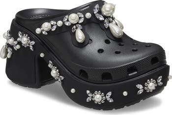 CROCS x Simone Rocha Spiked Siren Platform Clog (Women) | Nordstrom