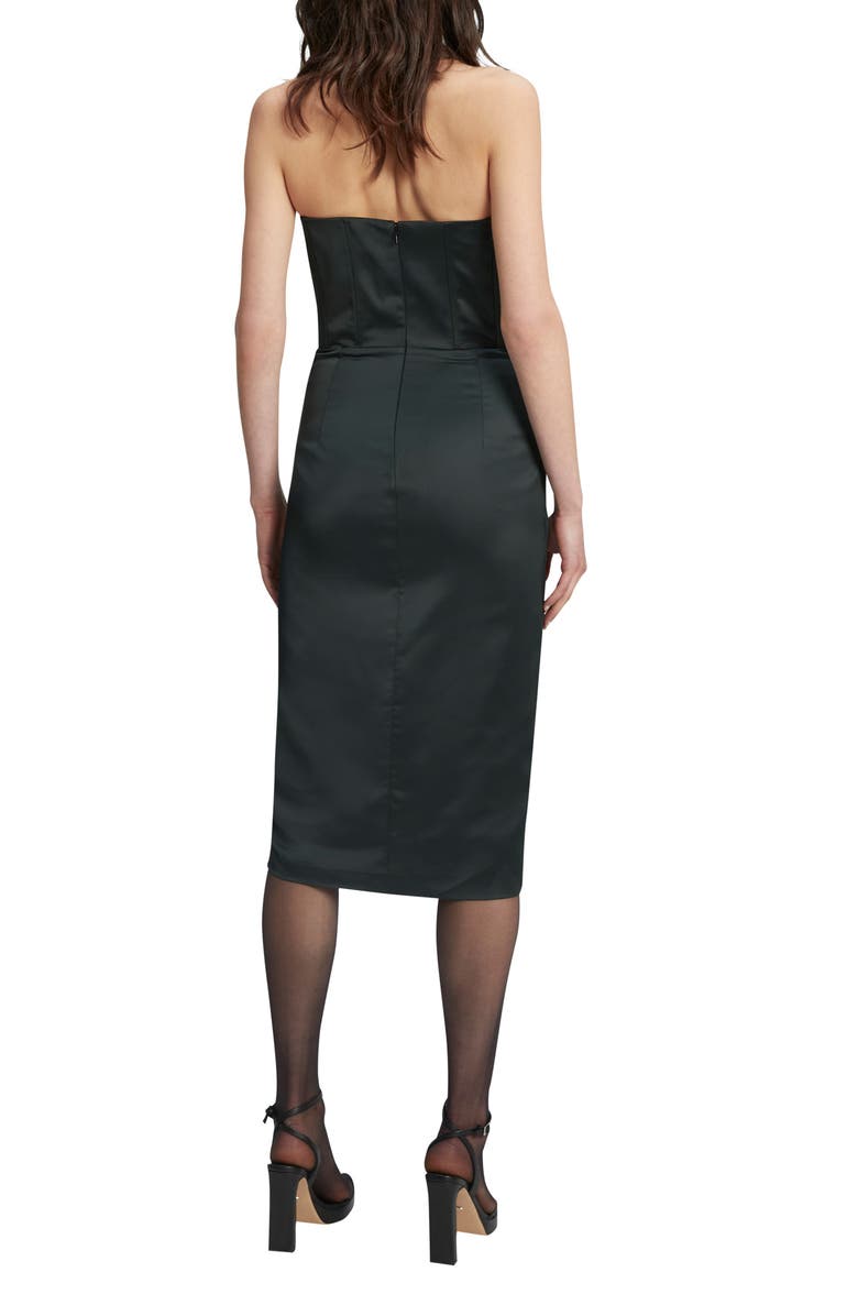 Bardot Jamila Strapless Satin Corset Dress Nordstrom