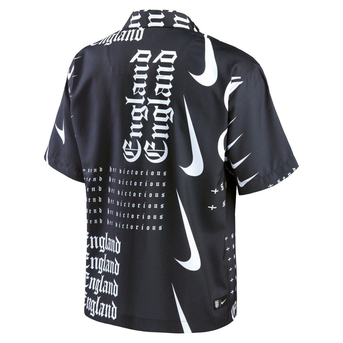 Nike Men's Nike Black England Women's National Team Button-Up Shirt ...