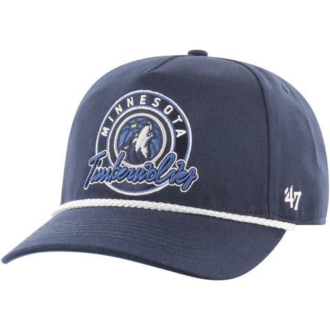 Men's '47 Navy Minnesota Timberwolves Ring Tone Hitch Snapback