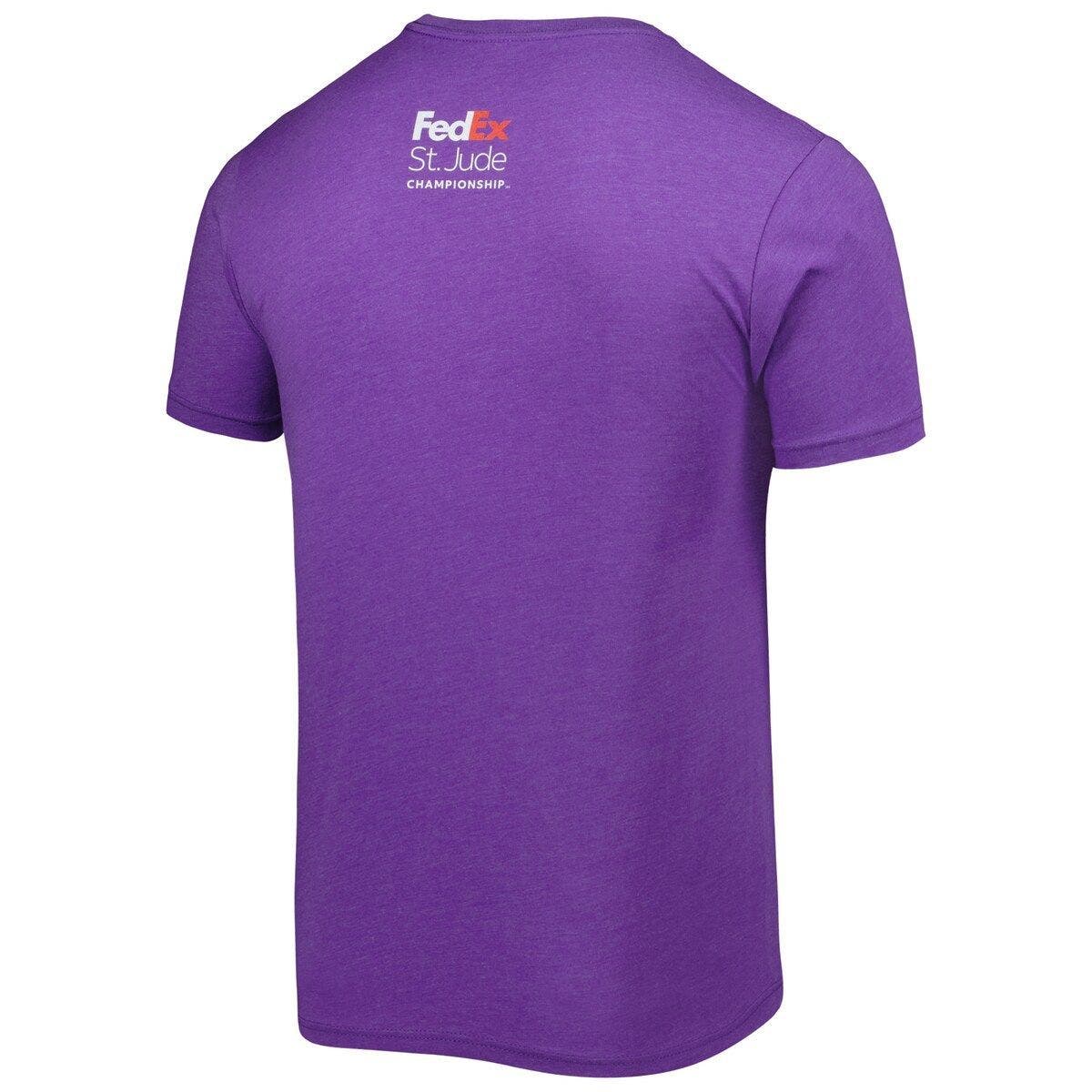 IMPERIAL Men's Imperial Purple FedEx St. Jude Championship T-Shirt ...