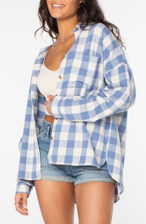 Women's Roxy Button Up Tops | Nordstrom