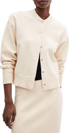 MANGO Knit Jacket | Nordstrom