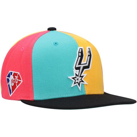 Men's Mitchell & Ness x Lids Orange San Antonio Spurs Team Era Pinwheel ...