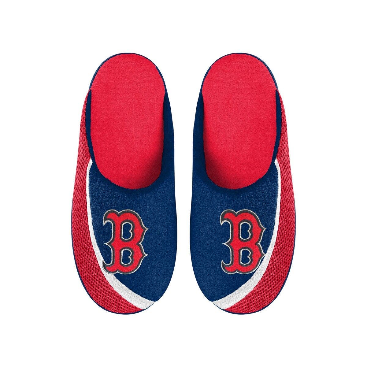 FOCO Men's FOCO Boston Red Sox Big Logo Color Edge Slippers | Nordstrom