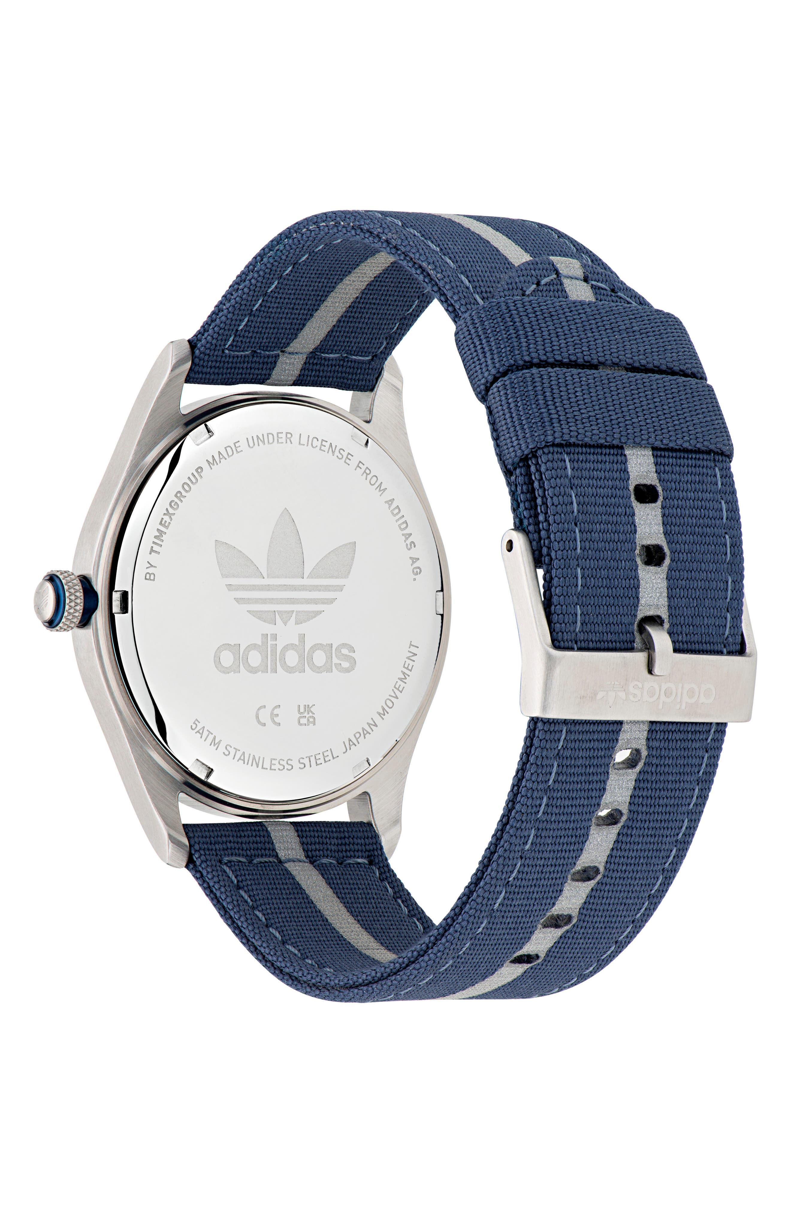 adidas Code Four Nylon Strap Watch, 42mm | Nordstrom