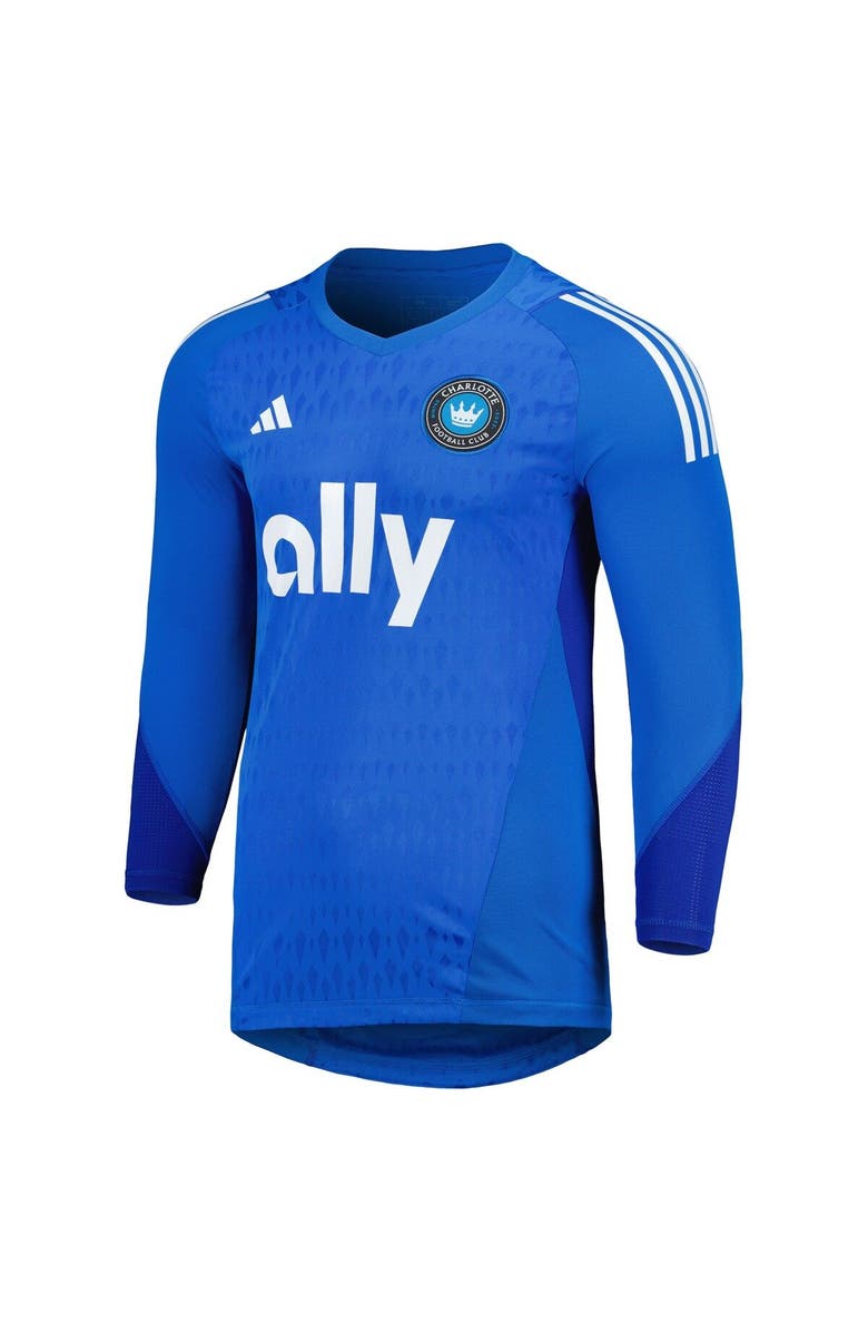 adidas Men's adidas Blue Charlotte FC 2023 Goalkeeper Long Sleeve ...