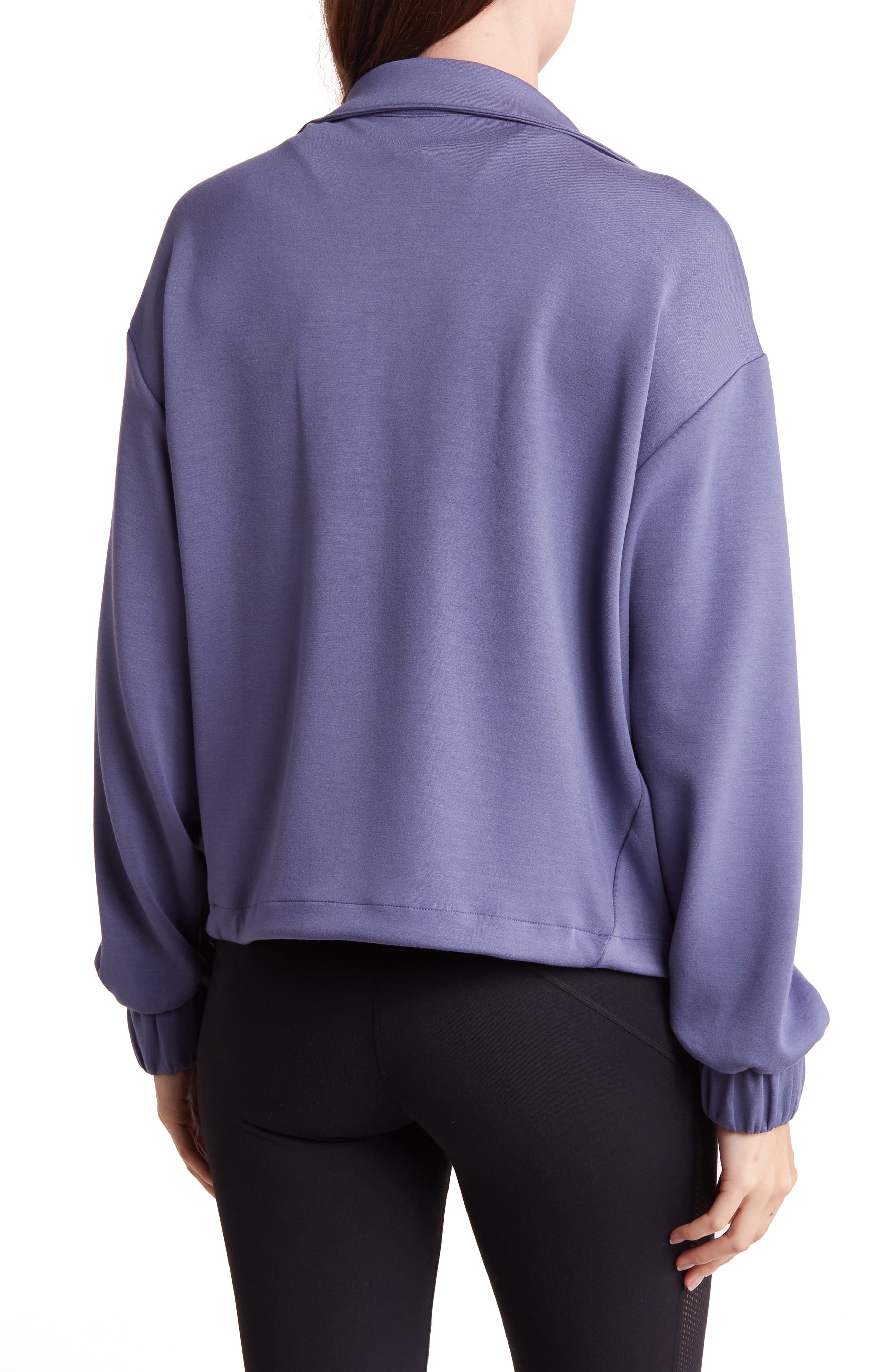 YOGALICIOUS Scuba Crop Yoga Jacket | Nordstromrack