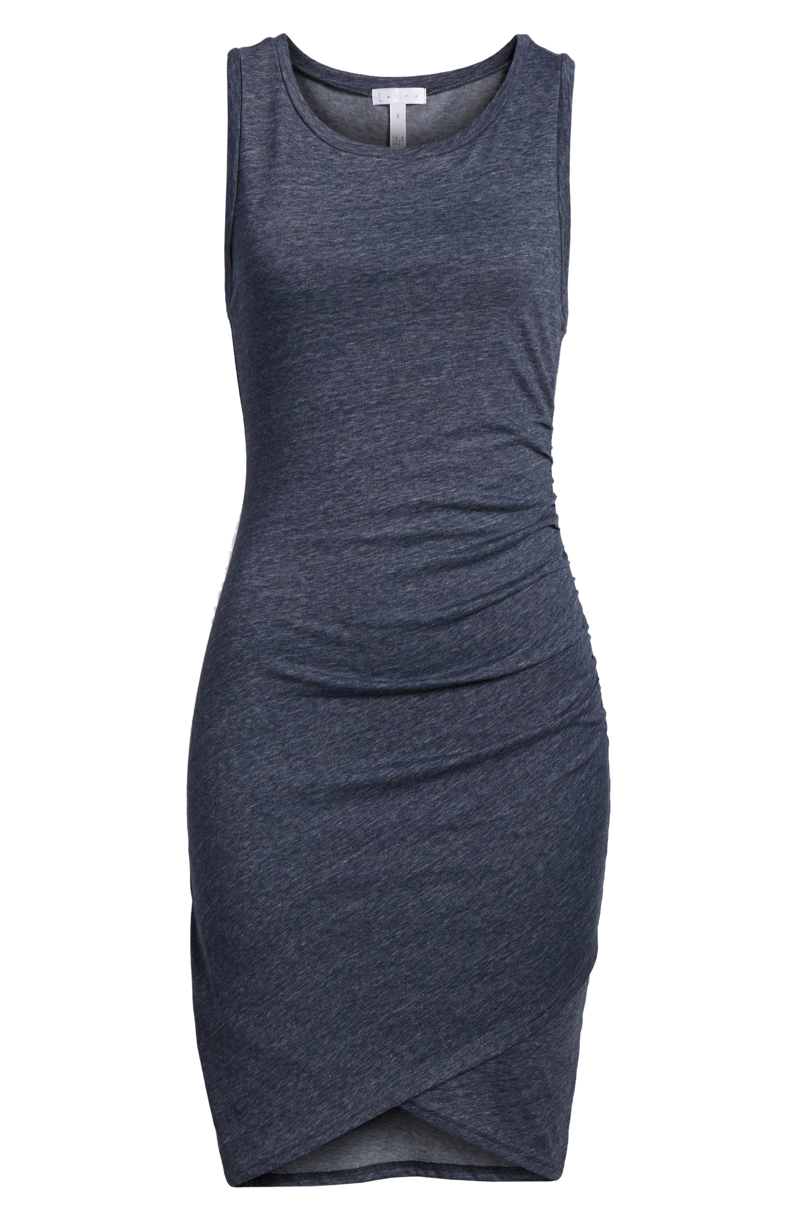 Melrose and Market Leith Ruched Body-Con Sleeveless Dress | Nordstromrack