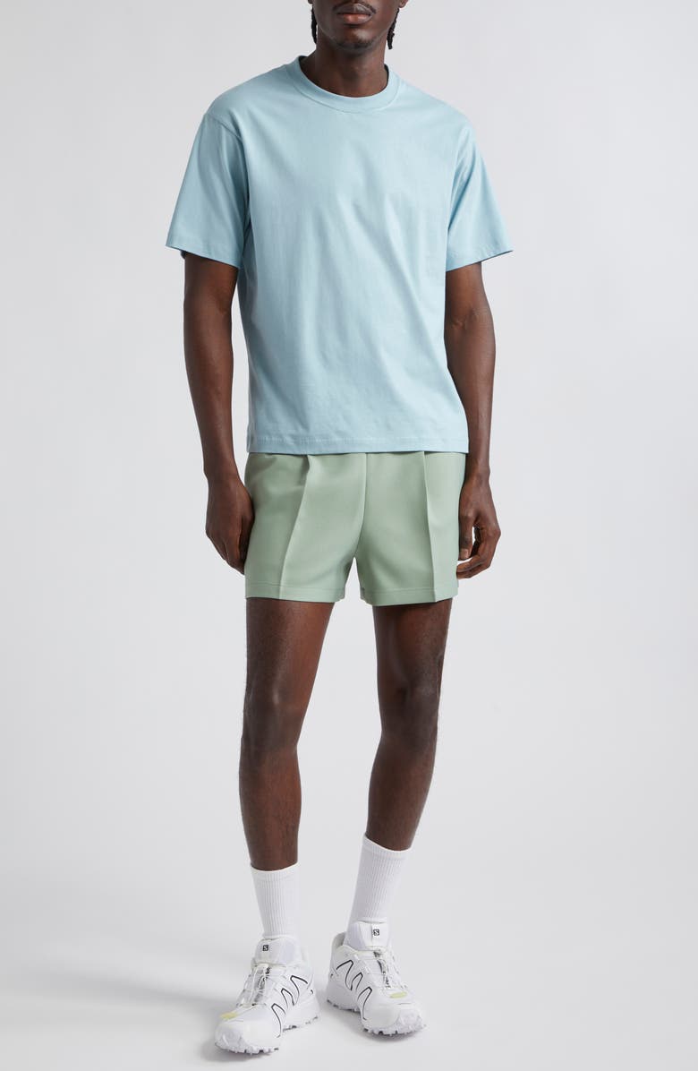 STOCKHOLM SURFBOARD CLUB Logo Jacquard Waist Loose Fit Shorts | Nordstrom