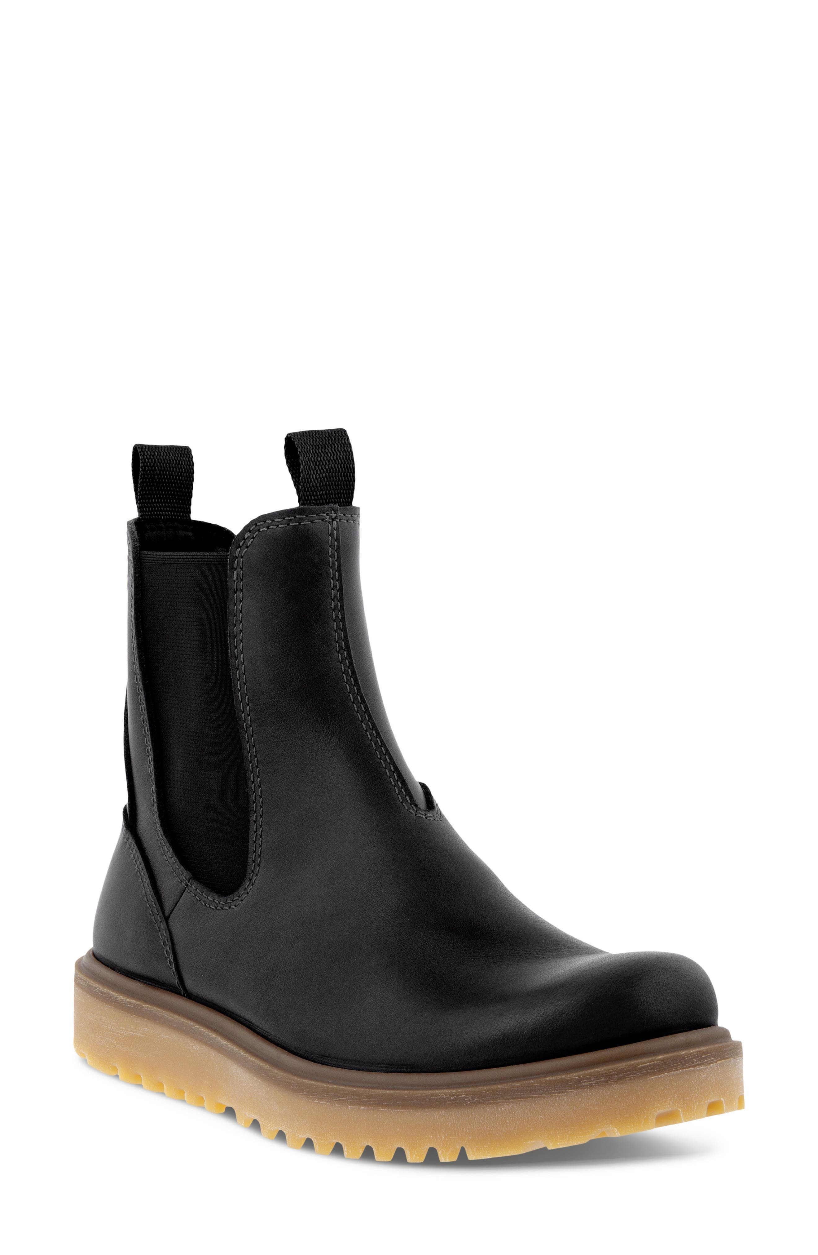 ECCO Staker Leather Chelsea Boot (Women) | Nordstrom