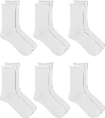 K Bell Socks 6-Pack Relaxed Roll Top Socks | Nordstrom