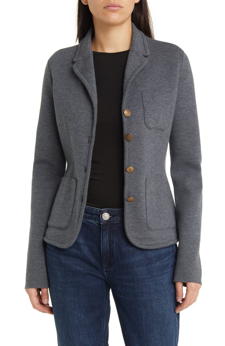 rag & bone Abigail Merino Wool Blend Blazer | Nordstrom