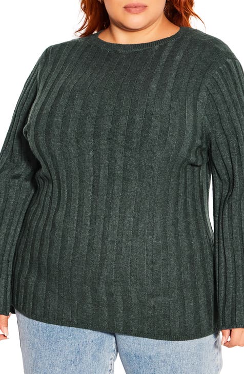 Women's Green Plus-Size Sweaters | Nordstrom