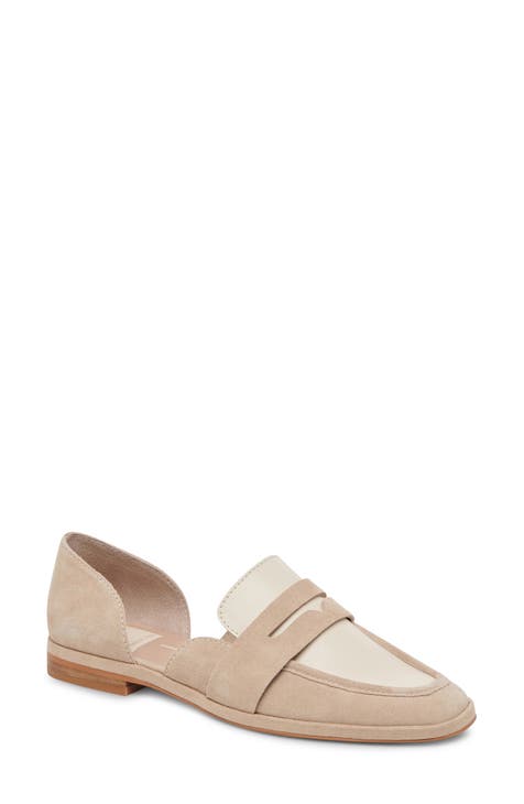 Women's Beige Flat Loafers & Slip-Ons | Nordstrom
