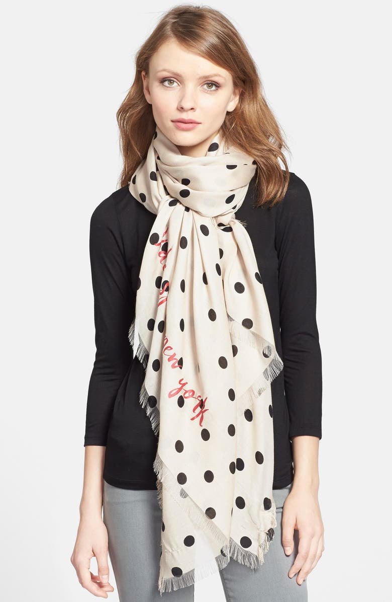 Kate Spade New York Deco Dot Scarf Nordstrom