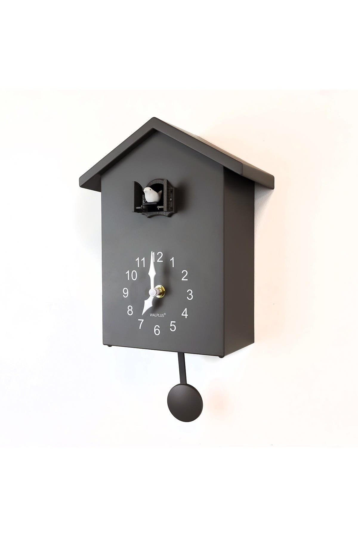 WALPLUS Minimalist Cuckoo Table Clock - Grey | Nordstromrack