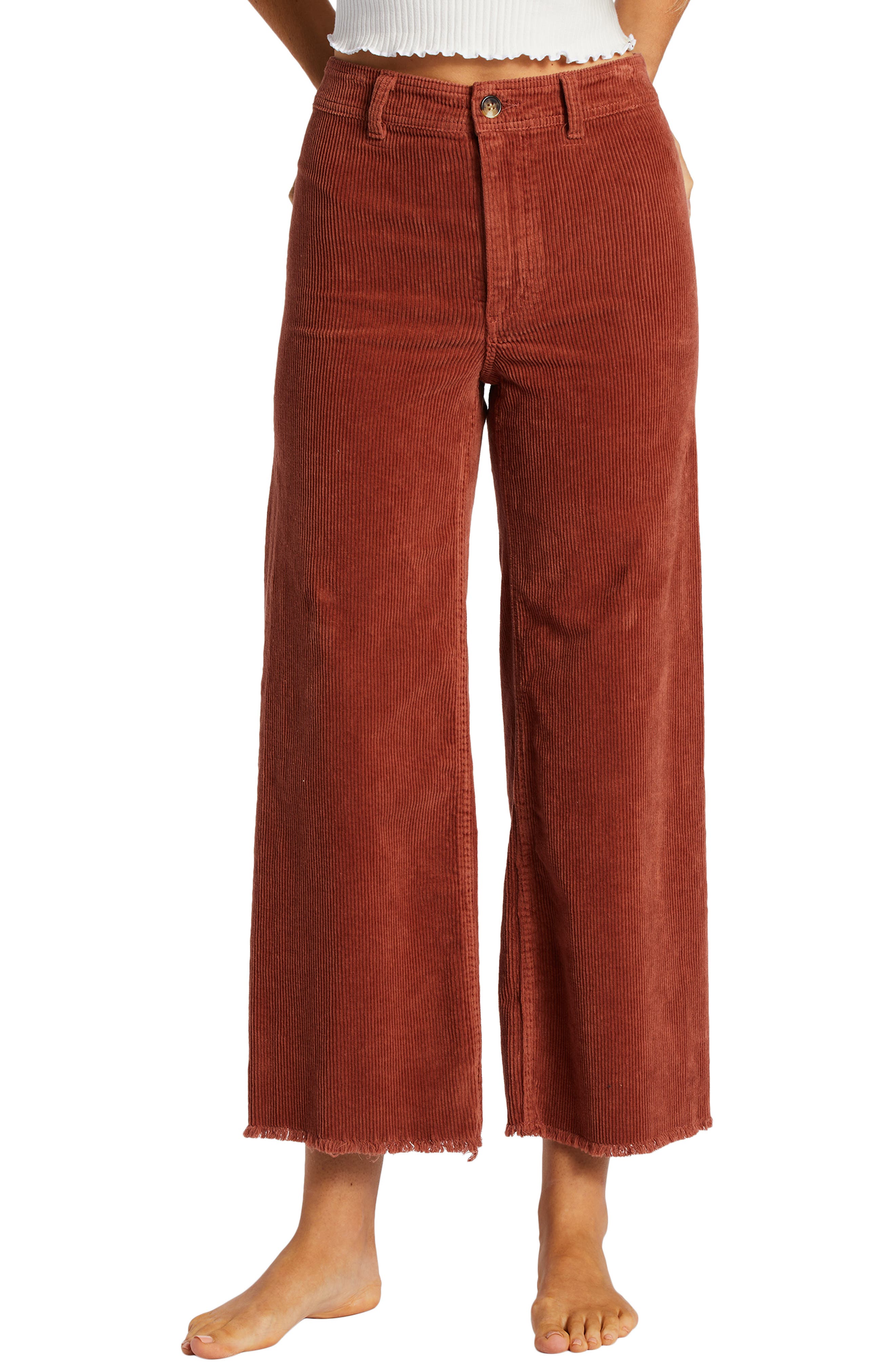 Billabong Free Fall High Waist Wide Leg Corduroy Pants | Nordstrom