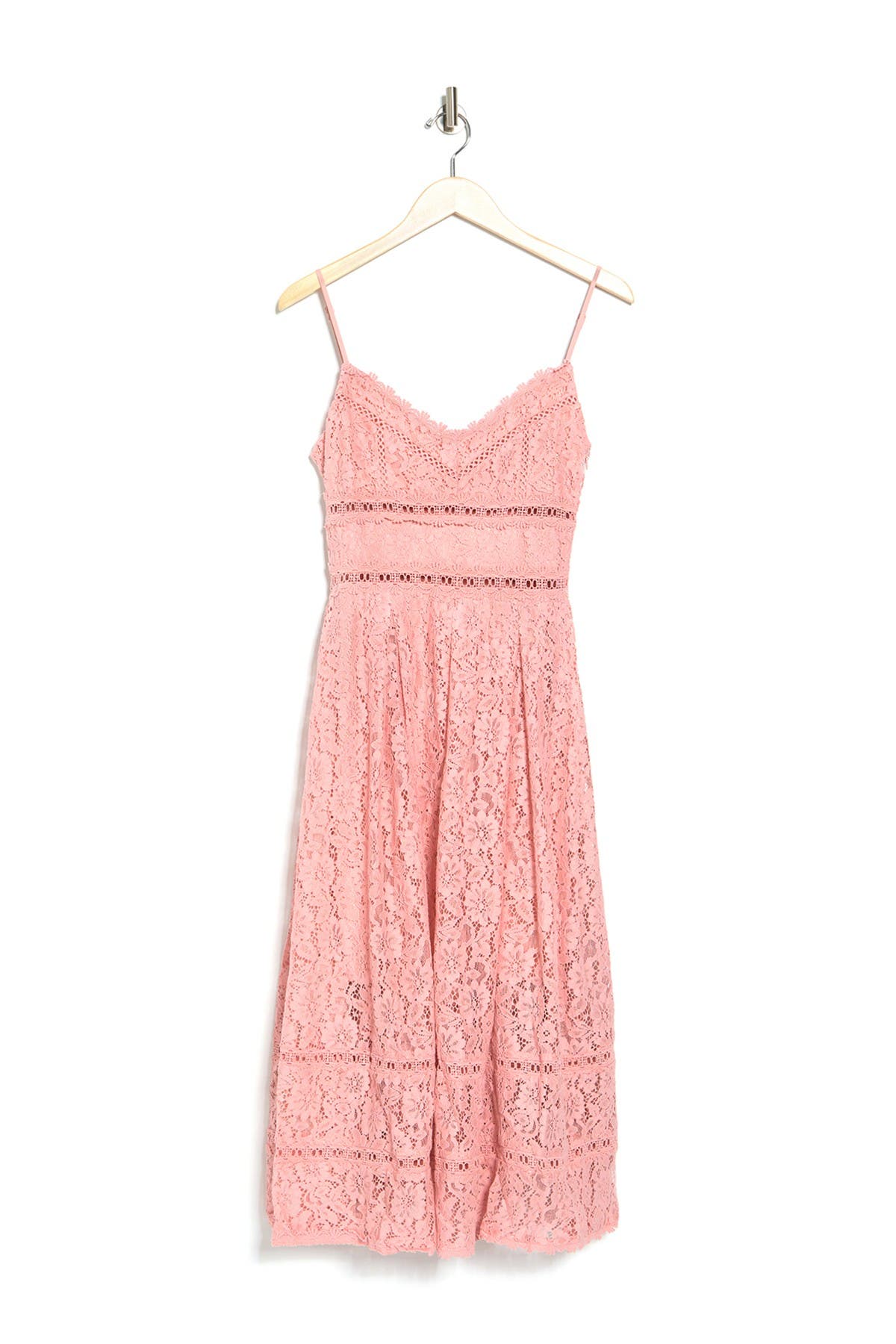 Nsr Sleeveless Lace Midi Dress Nordstrom Rack