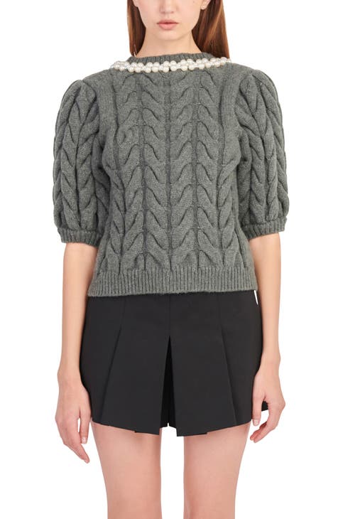 Women's Short Sleeve Pullover Sweaters | Nordstrom
