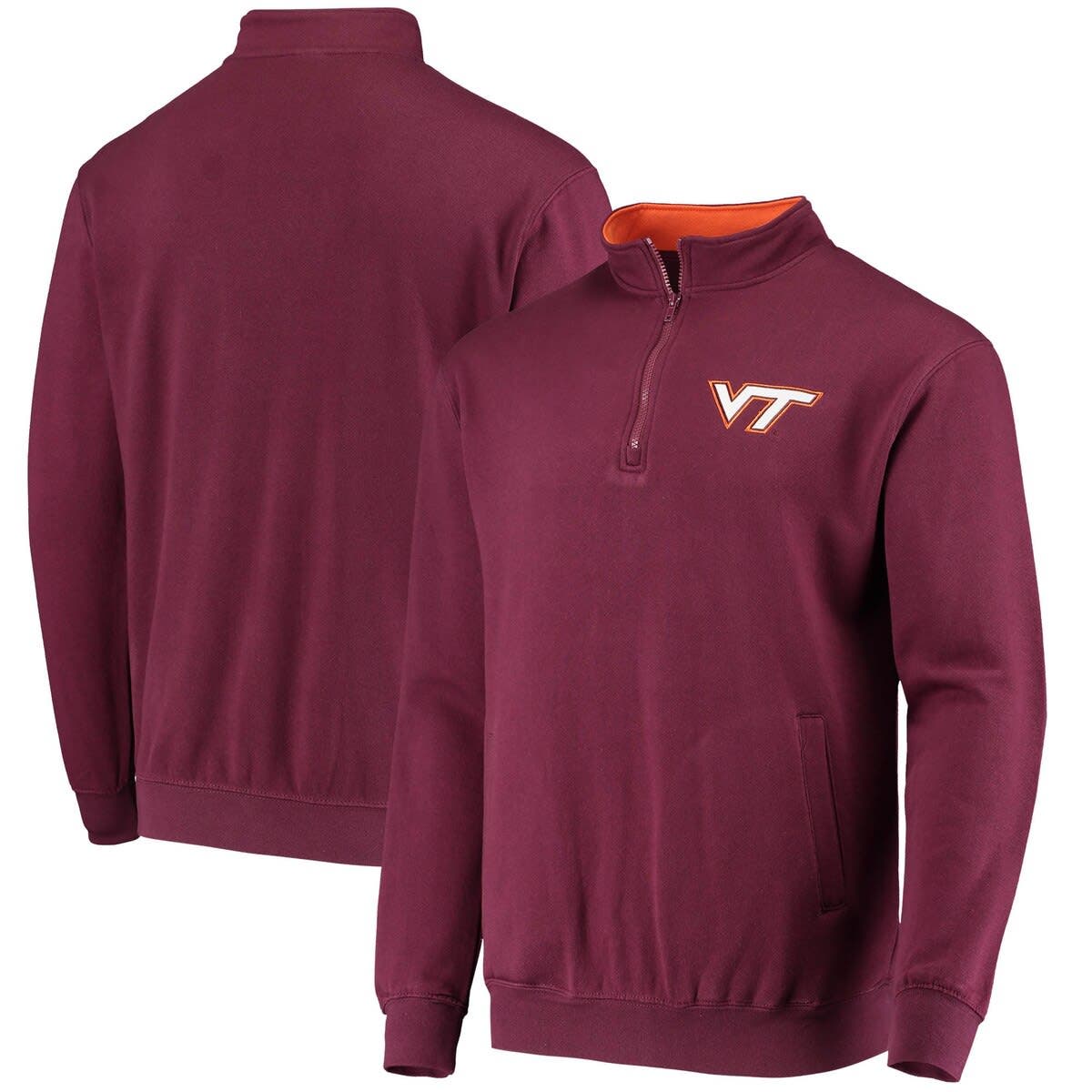 COLOSSEUM Men's Colosseum Maroon Virginia Tech Hokies Tortugas Logo ...