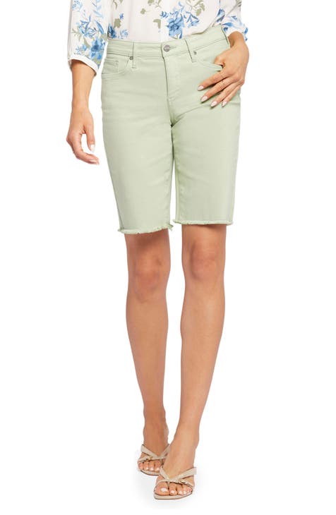 Women's Green Denim Shorts | Nordstrom