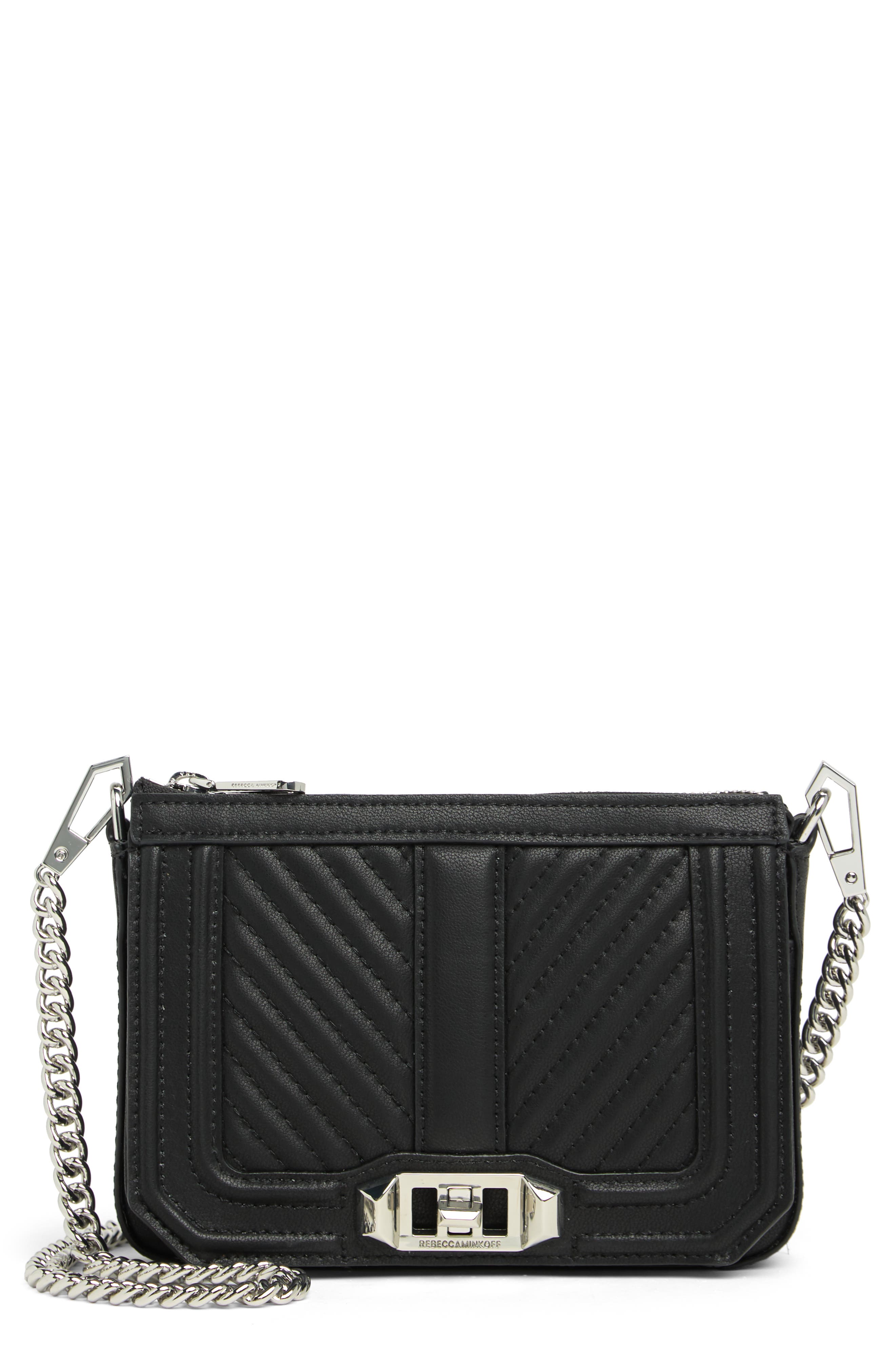 Rebecca Minkoff Chevron Quilt Leather Crossbody Bag | Nordstromrack