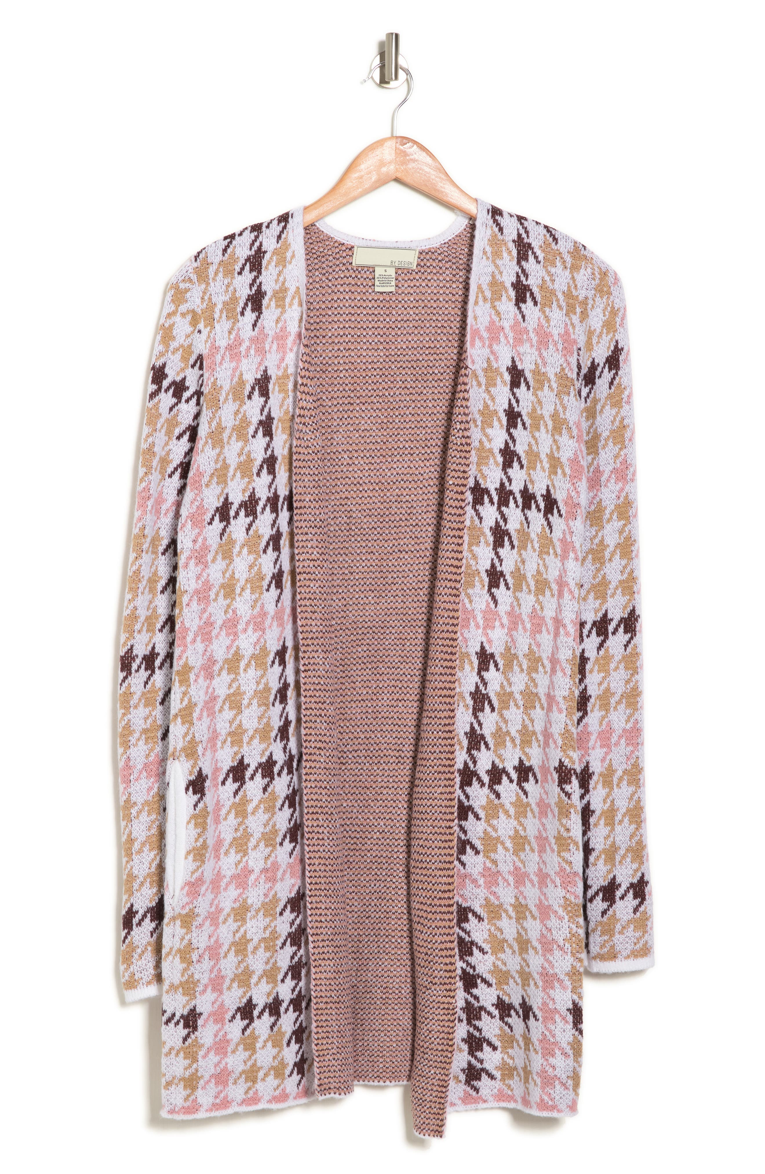 Love By Design Randee Long Patterned Cardigan | Nordstromrack