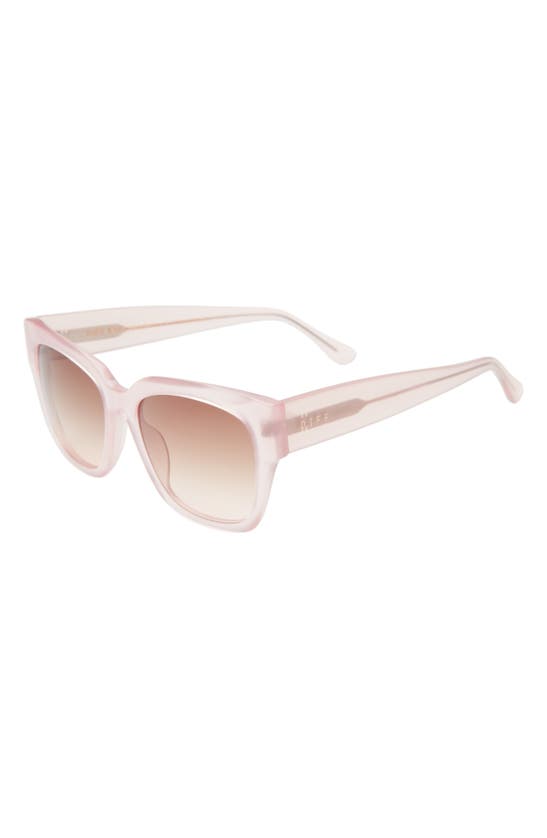 Diff Bella Ii 54mm Square Sunglasses In Rose Tea Pink | ModeSens
