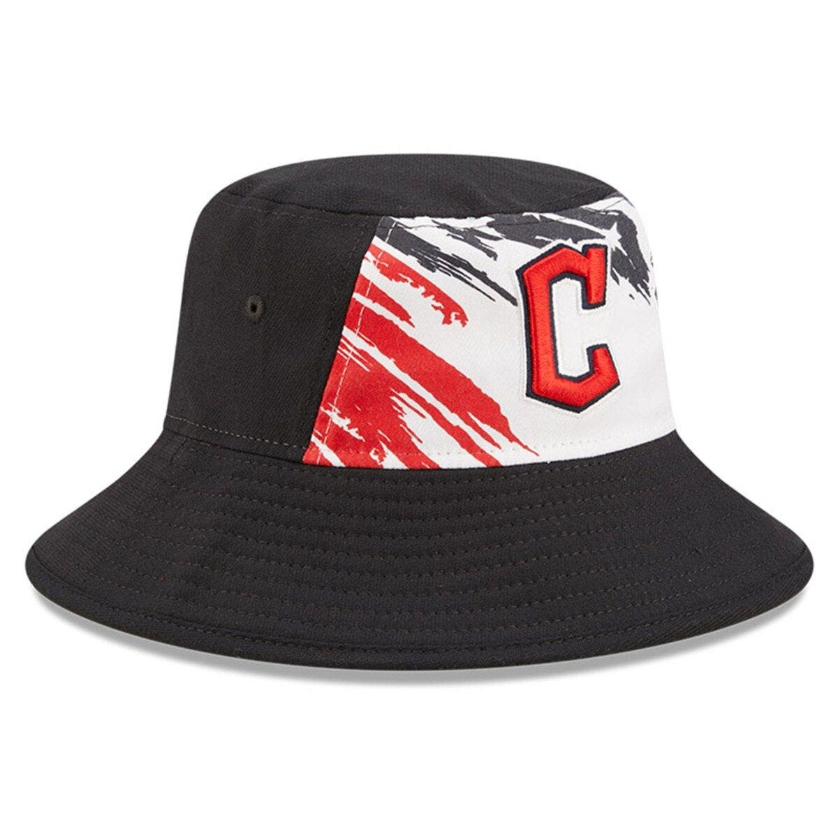 New Era Men's New Era Navy Cleveland Guardians 2022 4th of July Bucket ...