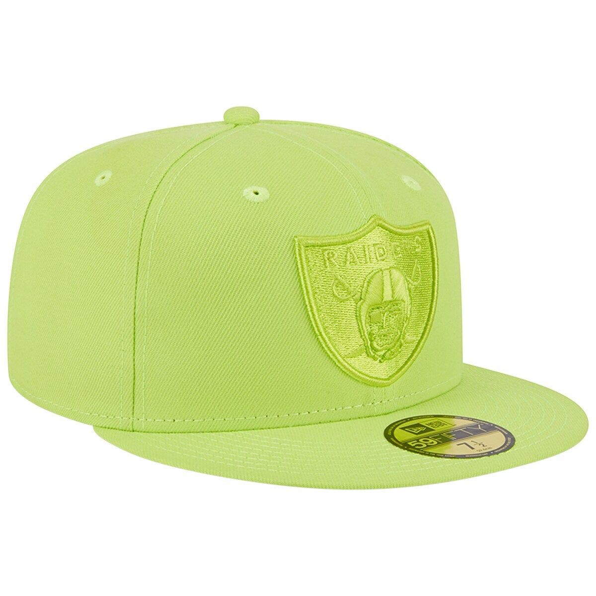 New Era Men's New Era Neon Green Las Vegas Raiders Color Pack Brights ...