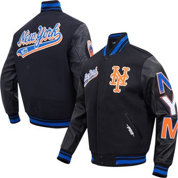 PRO STANDARD Men's Pro Standard Black New York Mets Script Tail Wool ...