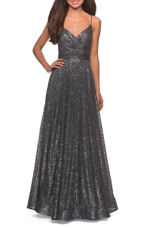 Women's Grey Formal Dresses & Evening Gowns | Nordstrom