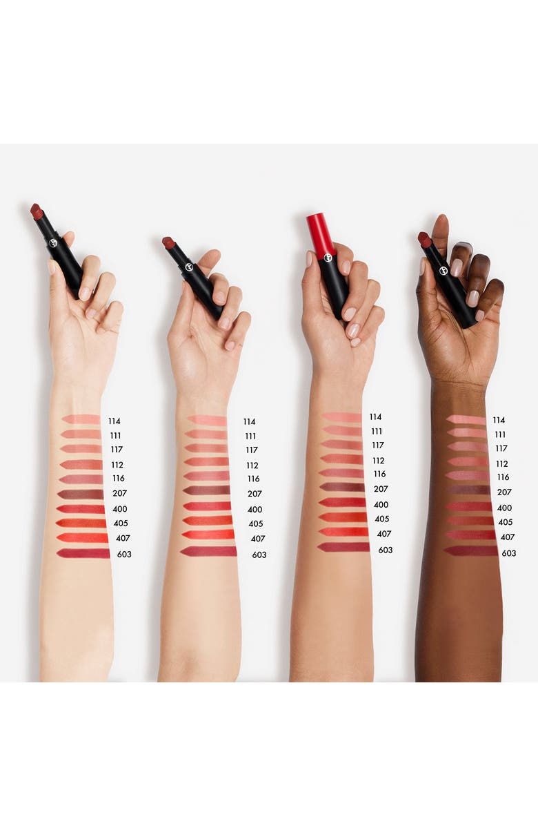 ARMANI beauty Lip Power Long Lasting Matte Lipstick | Nordstrom
