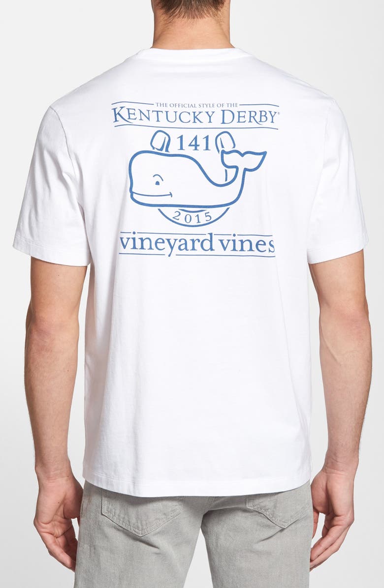 Vineyard Vines Gingham Pocket Graphic T Shirt Nordstrom