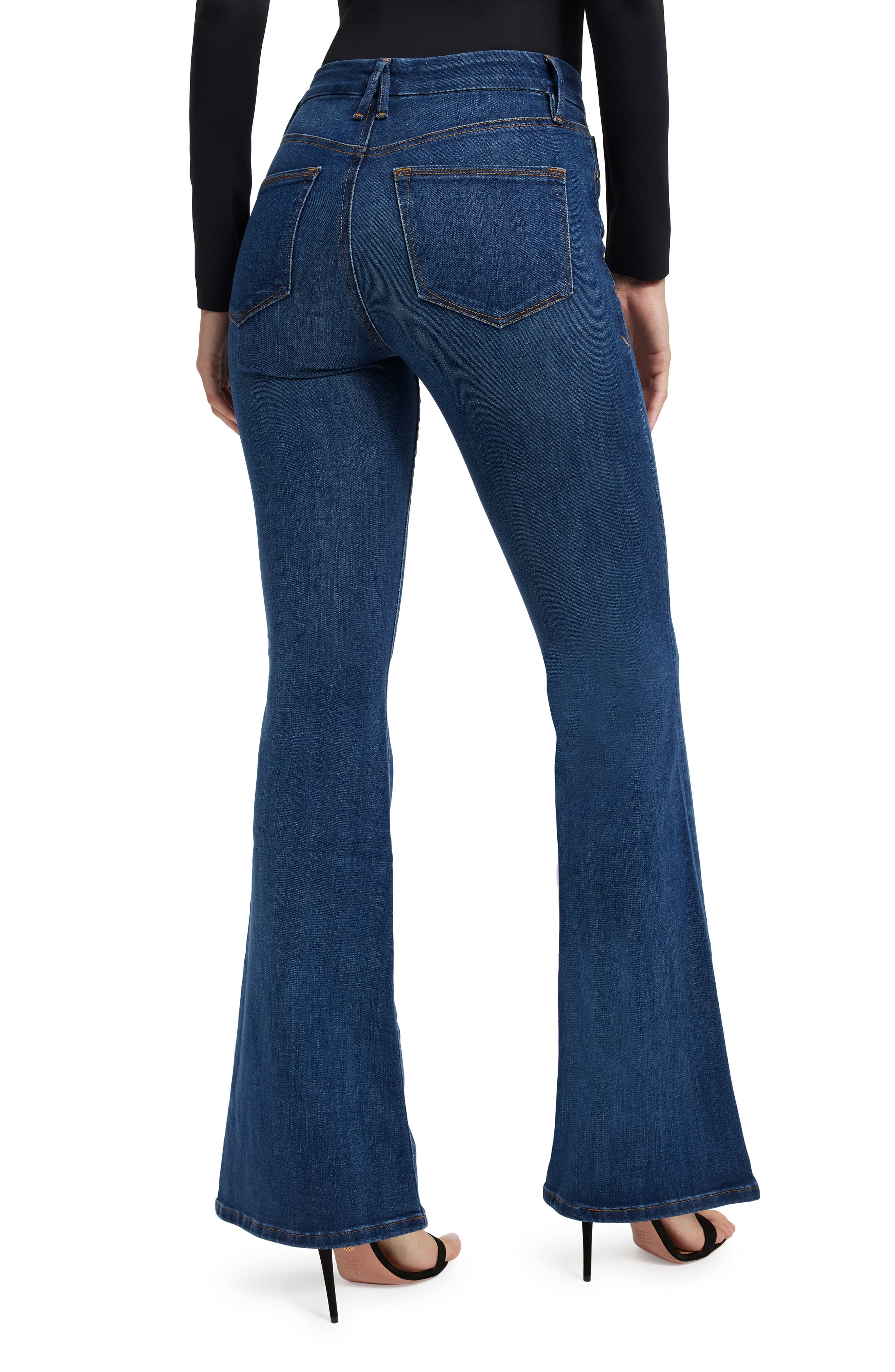 Good American Good Legs Flare Jeans | Nordstrom