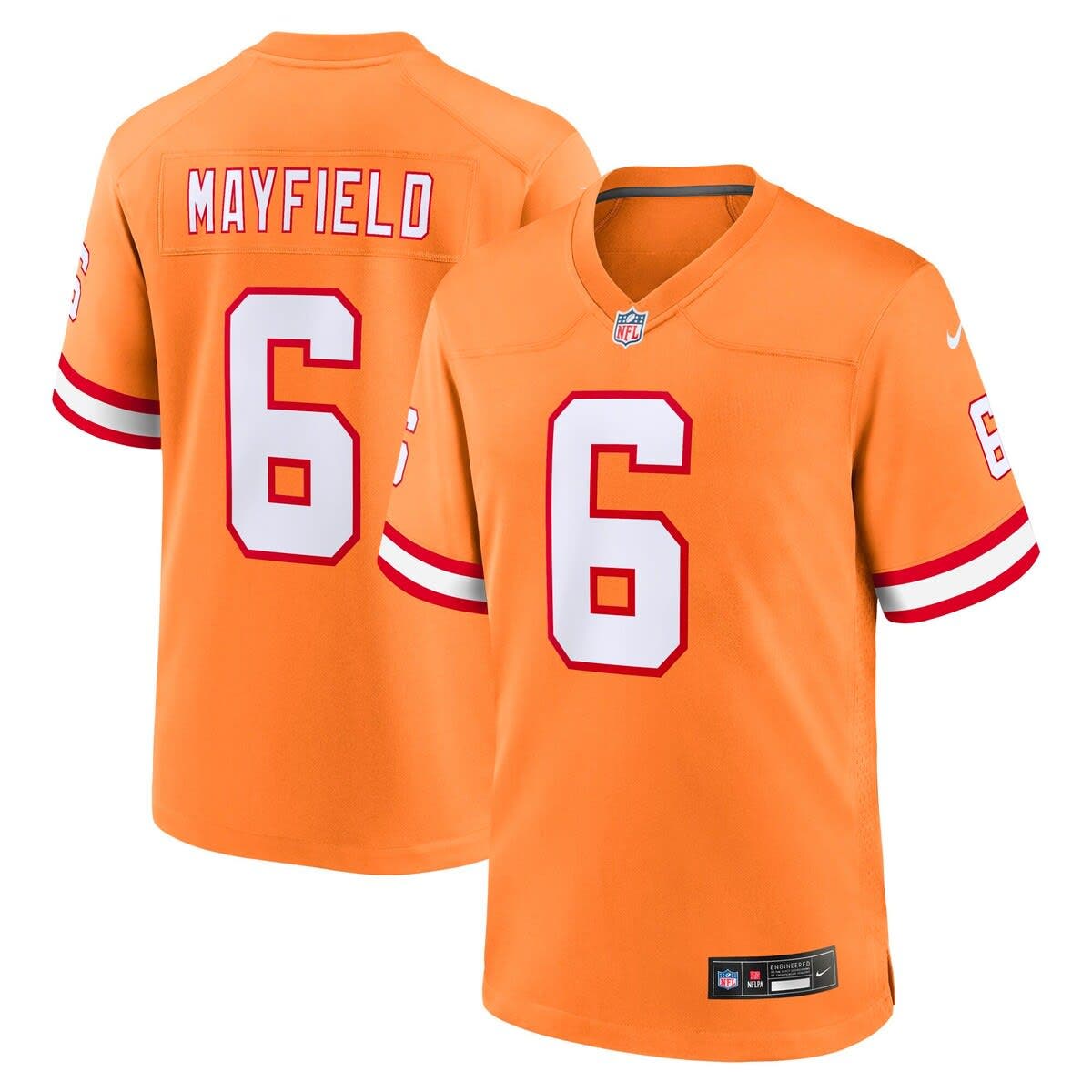 Nike Youth Nike Baker Mayfield Orange Tampa Bay Buccaneers Game Jersey ...