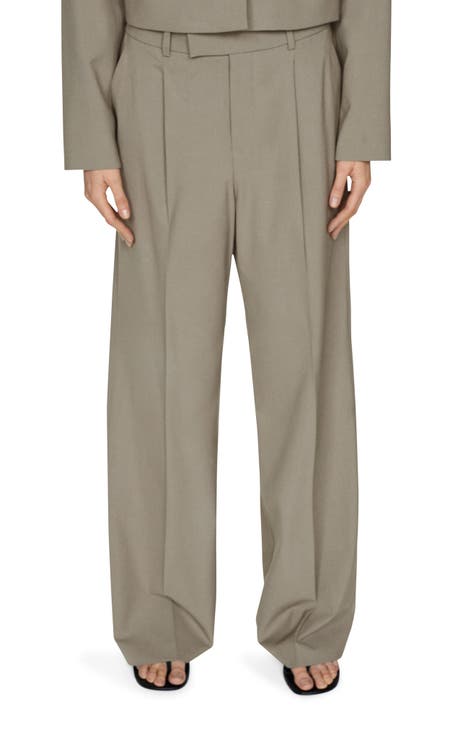 Women's MANGO Wide-Leg Pants | Nordstrom