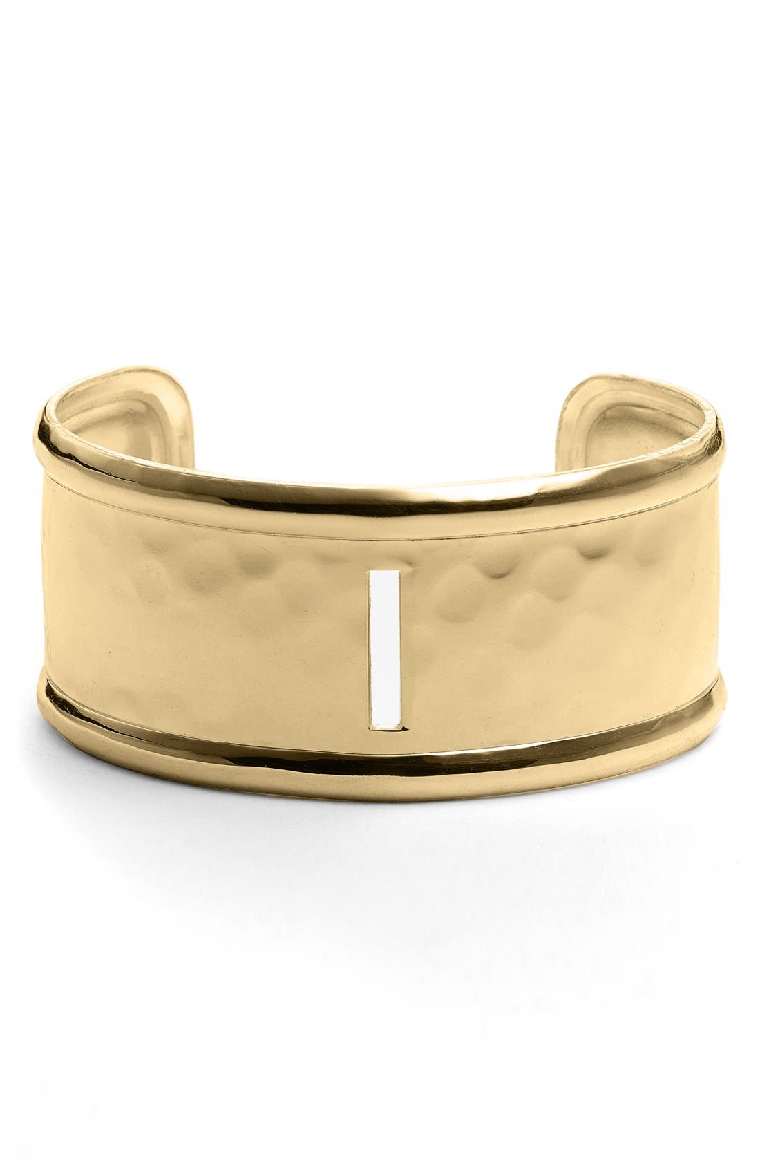 Rustic Cuff Cutout Initial Cuff | Nordstrom