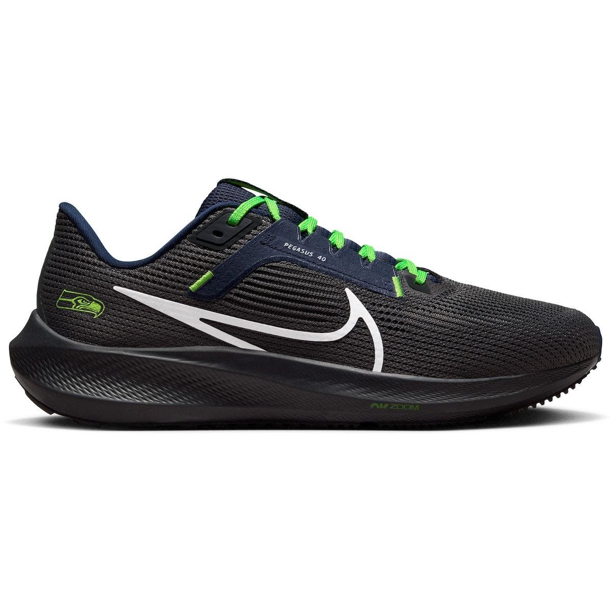 Nike Unisex Nike Anthracite Seattle Seahawks Zoom Pegasus 40 Running ...