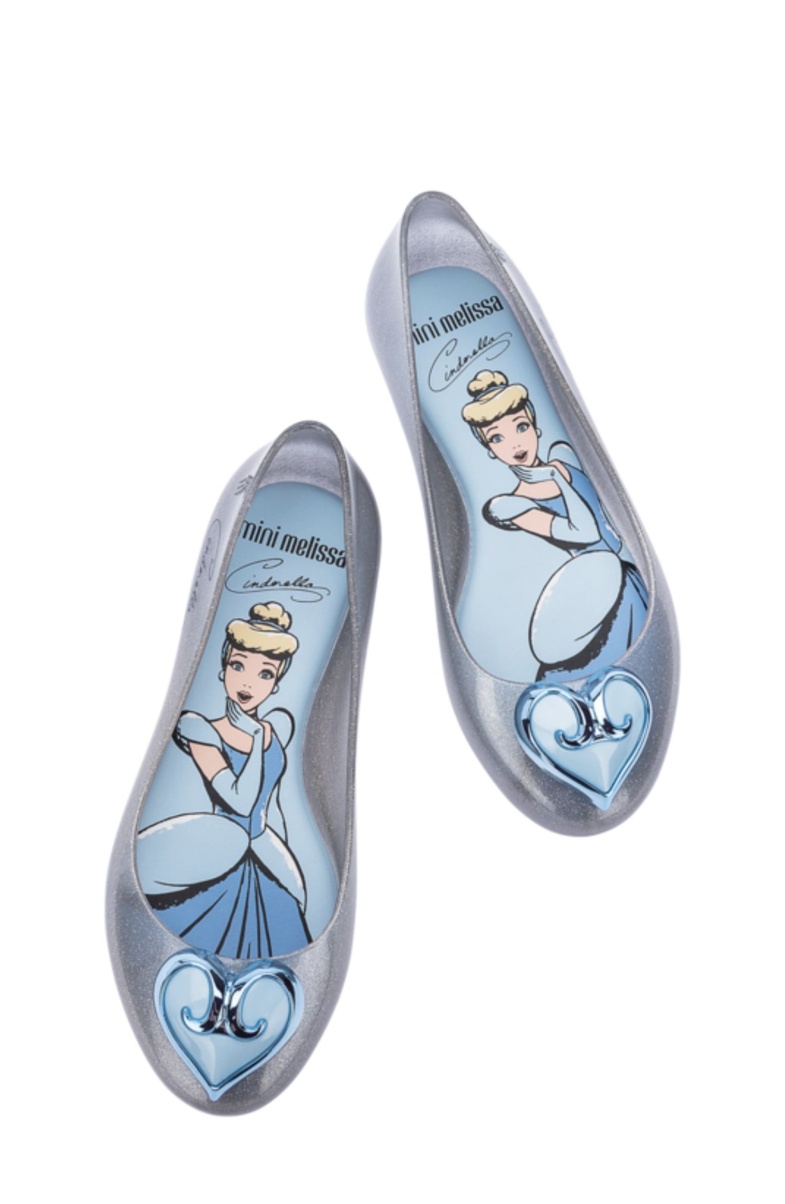 Mini Melissa Sweet Love Disney Princess Flat | Nordstrom