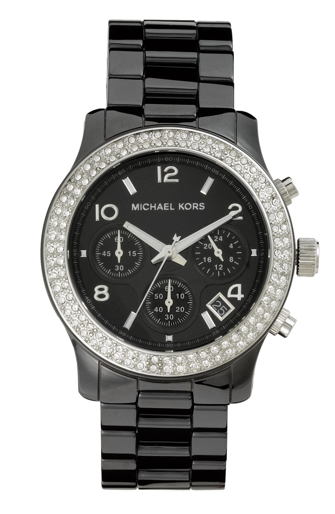 Michael Kors 'Runway Ceramic' Watch, 40mm | Nordstrom