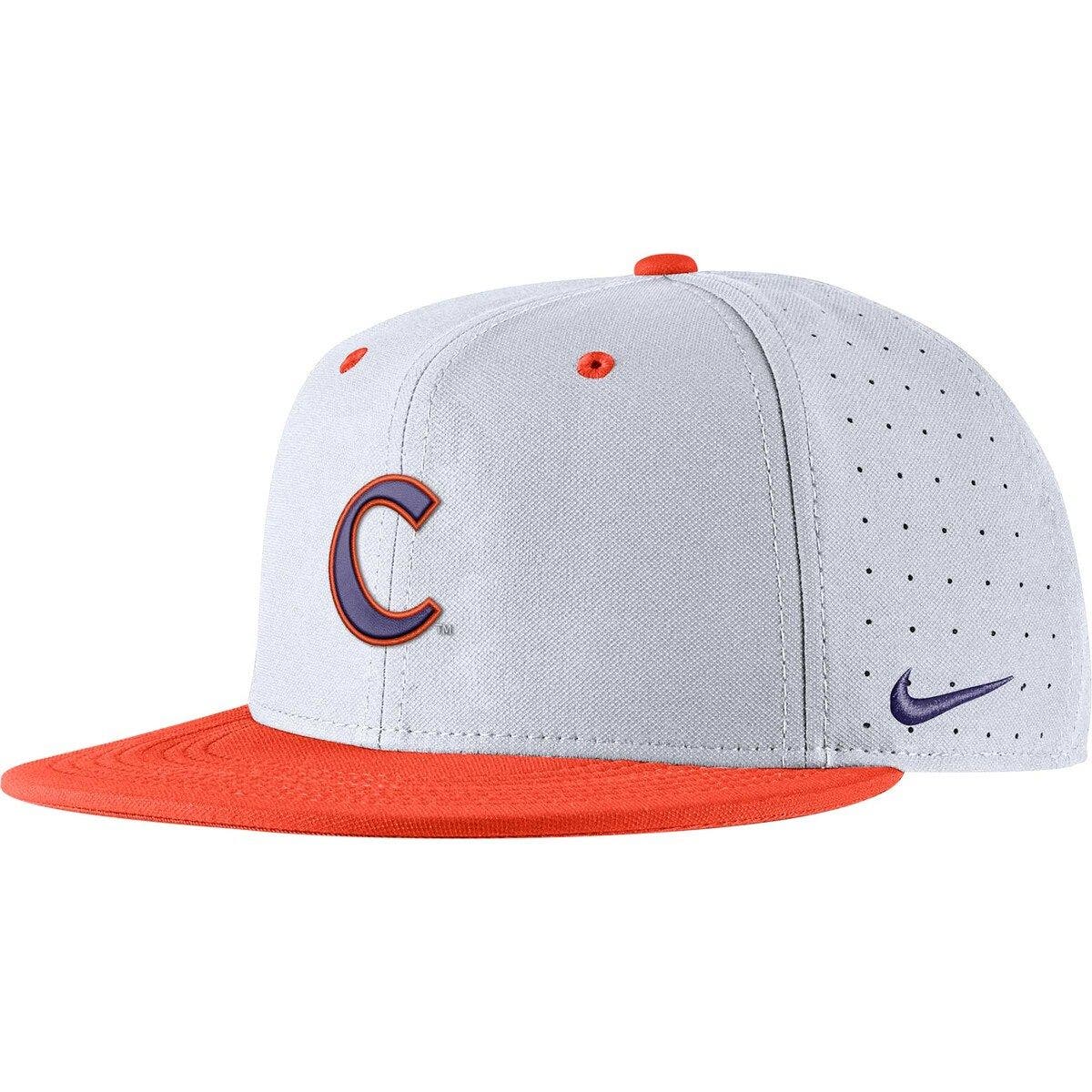 Nike Men's Nike White Clemson Tigers Aero True Baseball Performance ...