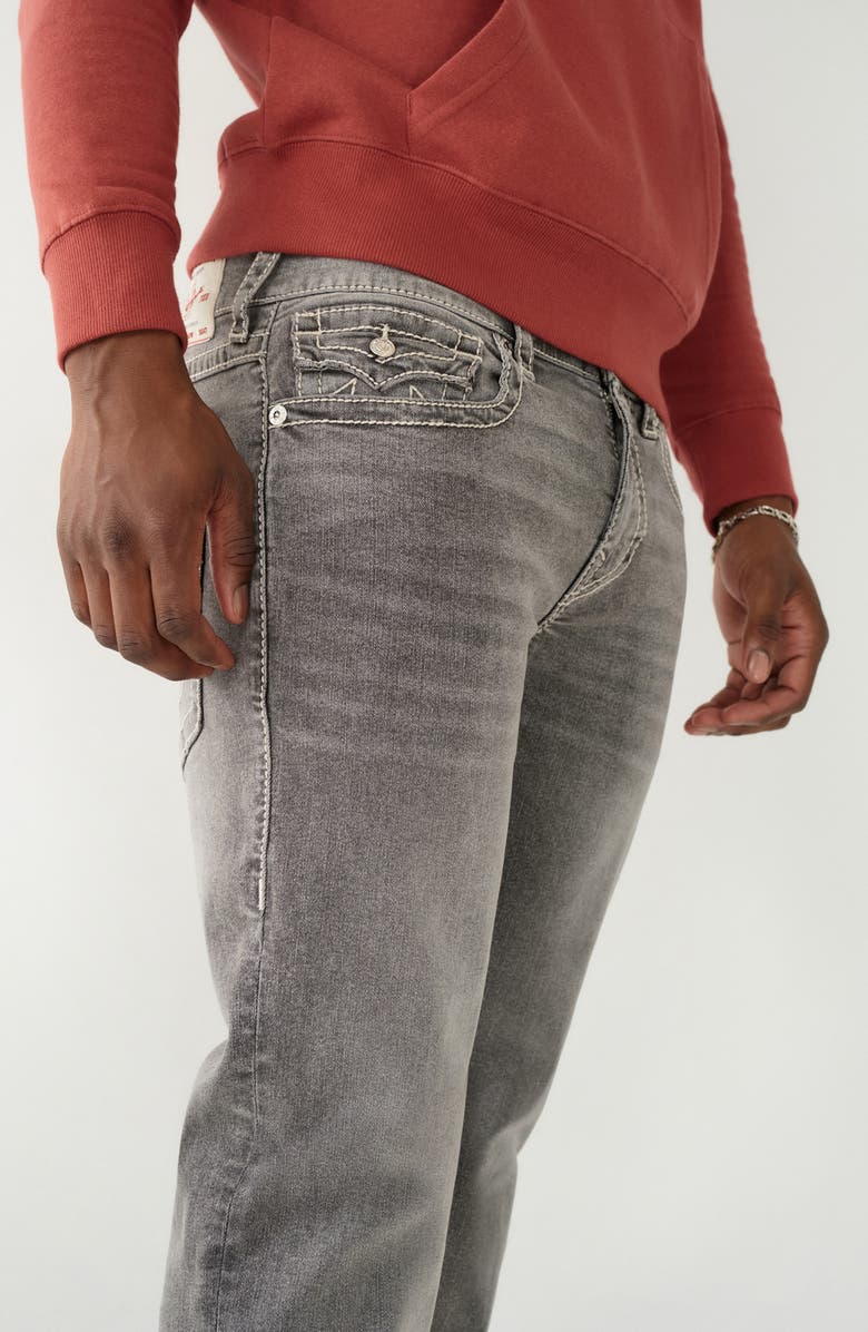 True Religion Brand Jeans Ricky Big T Flap Straight Leg Jeans ...