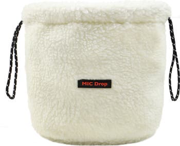 BTS THEMED MERCH MIC Drop Fleece Pouch | Nordstromrack