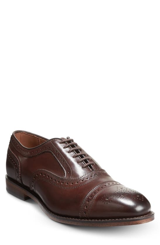 Allen Edmonds Strand Cap Toe Oxford In Mahogany | ModeSens