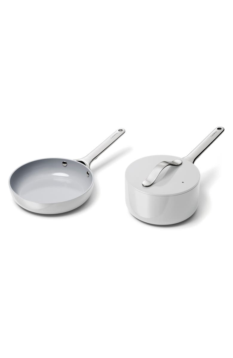 CARAWAY Nonstick Ceramic Mini Fry Pan & Sauce Pan Set | Nordstrom