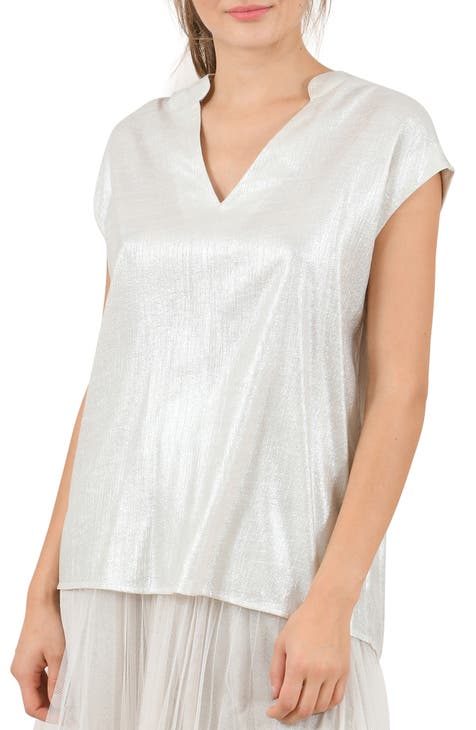 Women's Metallic Tops | Nordstrom